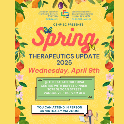 CSHP BC: Spring Therapeutics Update 2025